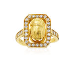 Fine Scarab Ring - Rebecca Elbek Jewelry